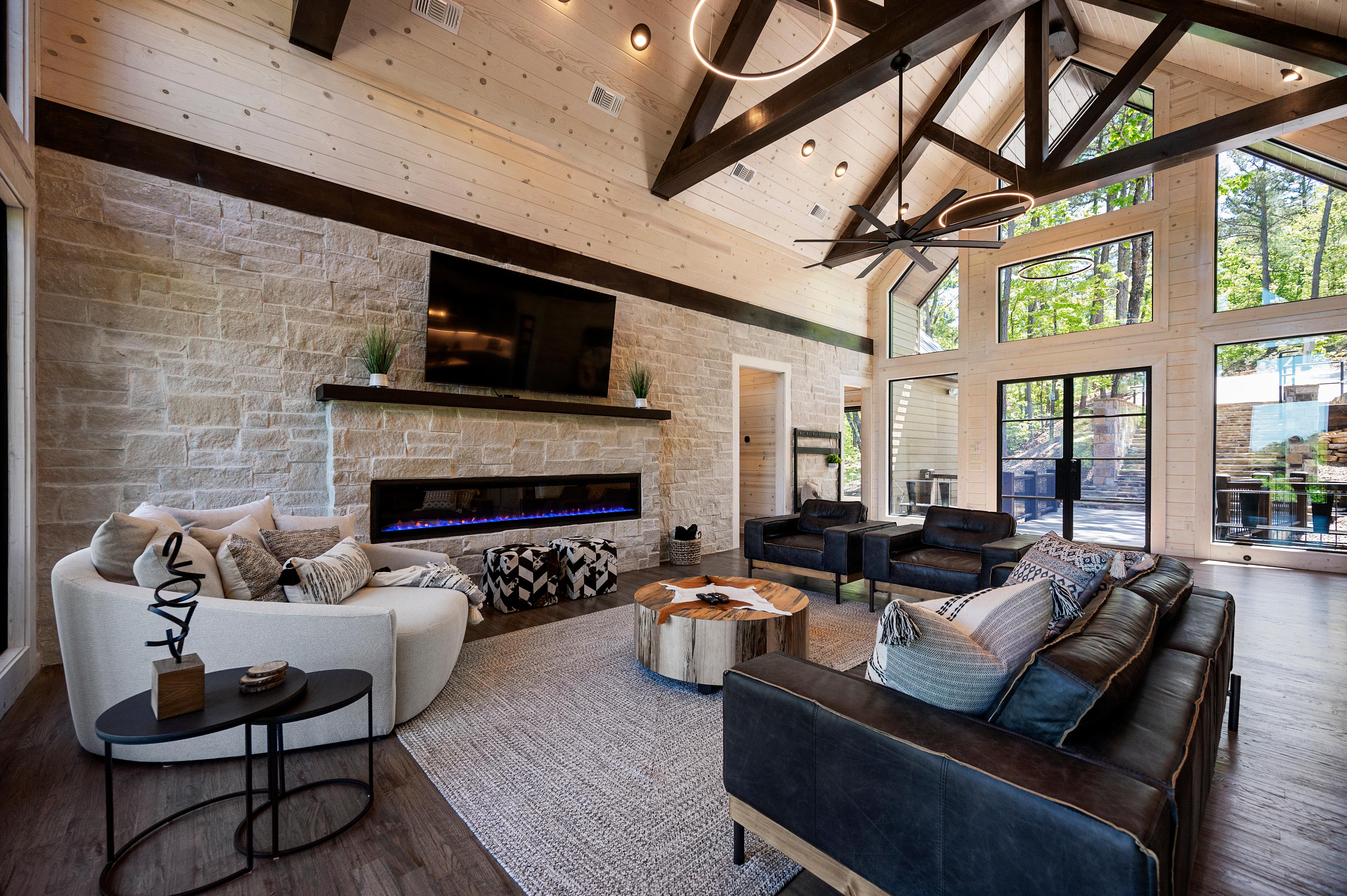 Modern Moose Lodge- Brand NEW Ultra-Luxury Cabin W/ ALL The Amenities ...