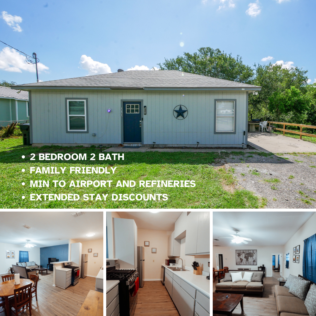 Cozy Living Spaces And Grilling Station - Charming Central Retreat - Corpus Christi, TX