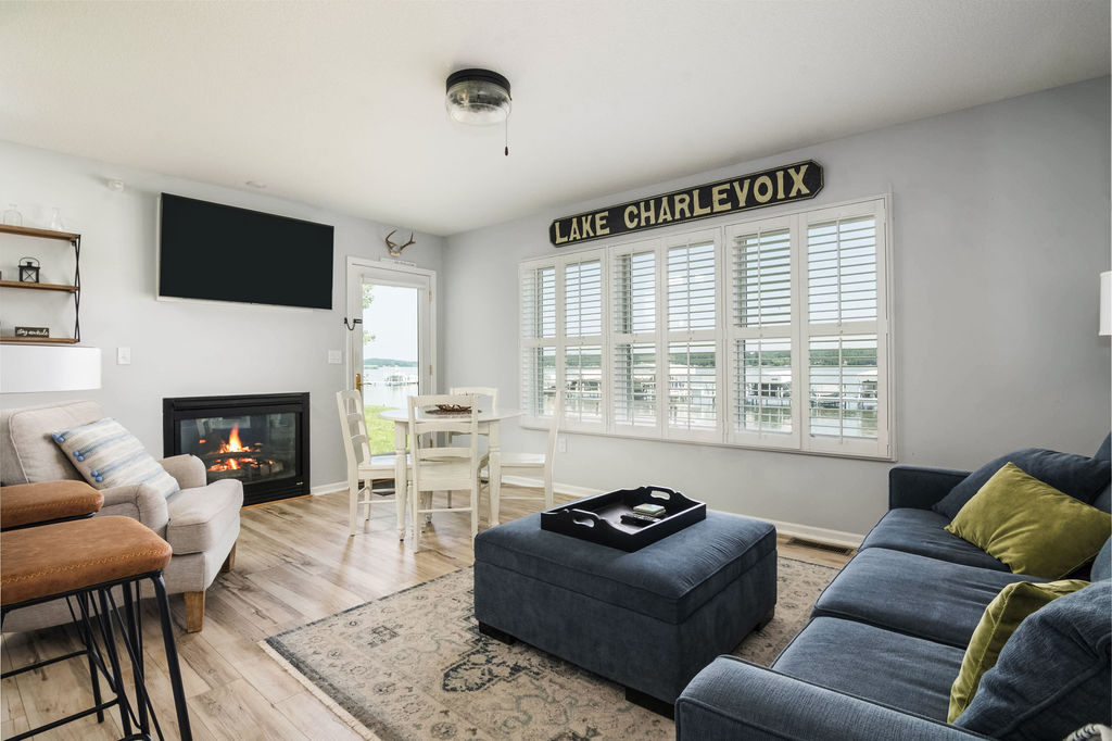 Harborage Pointe: Waterfront: Walk Out Condo - East Jordan, MI